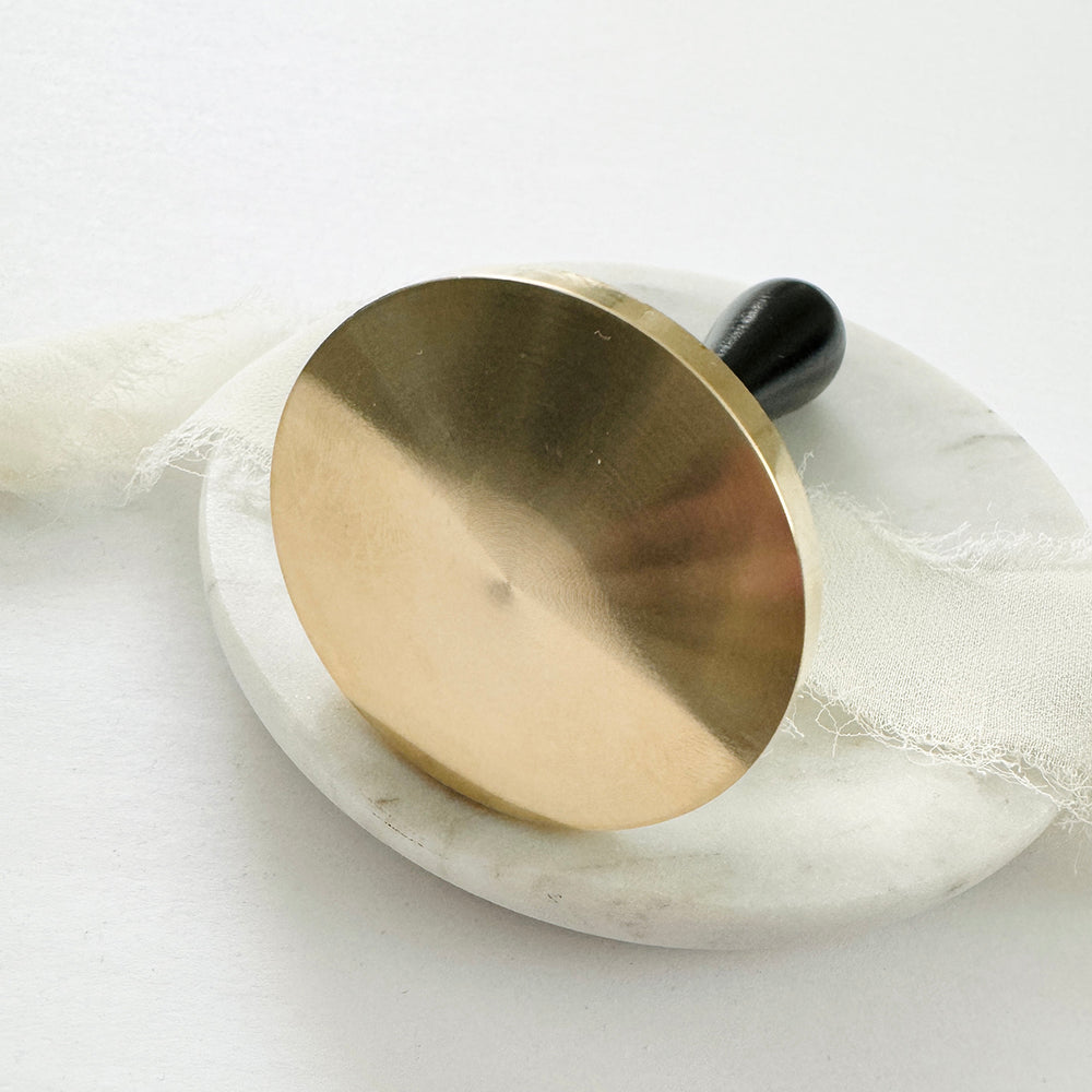 50MM Blank Round Wax Stamp