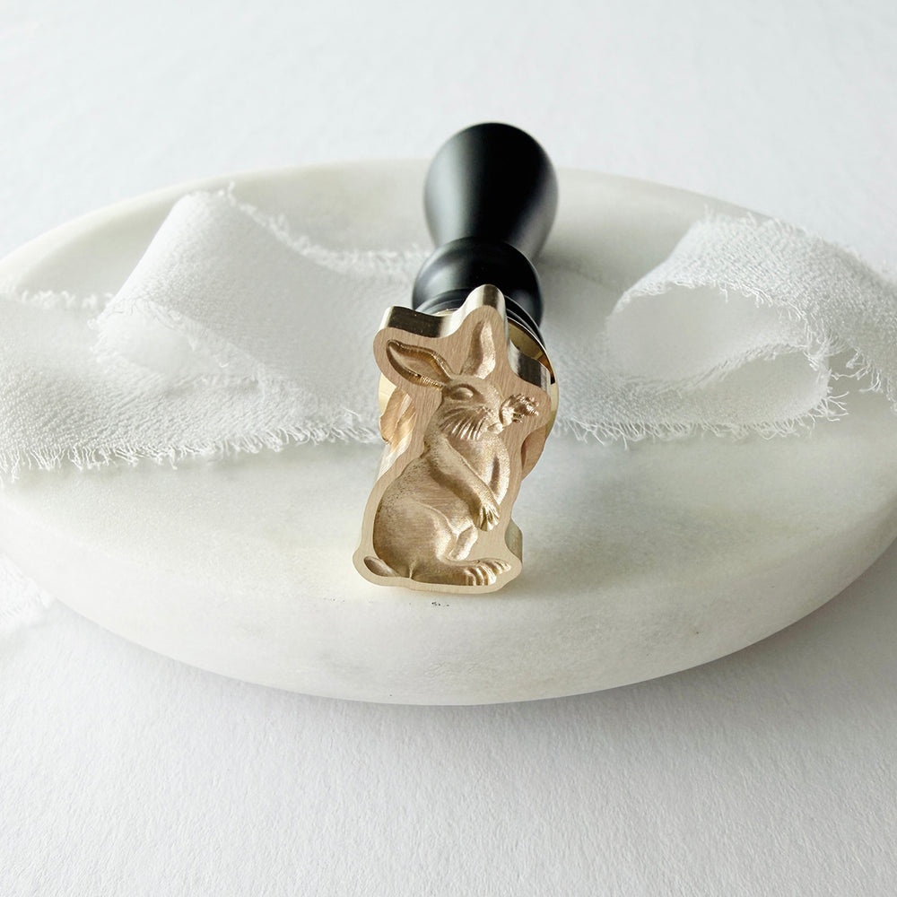 Rabbit Wax Seal Stamp 3-D