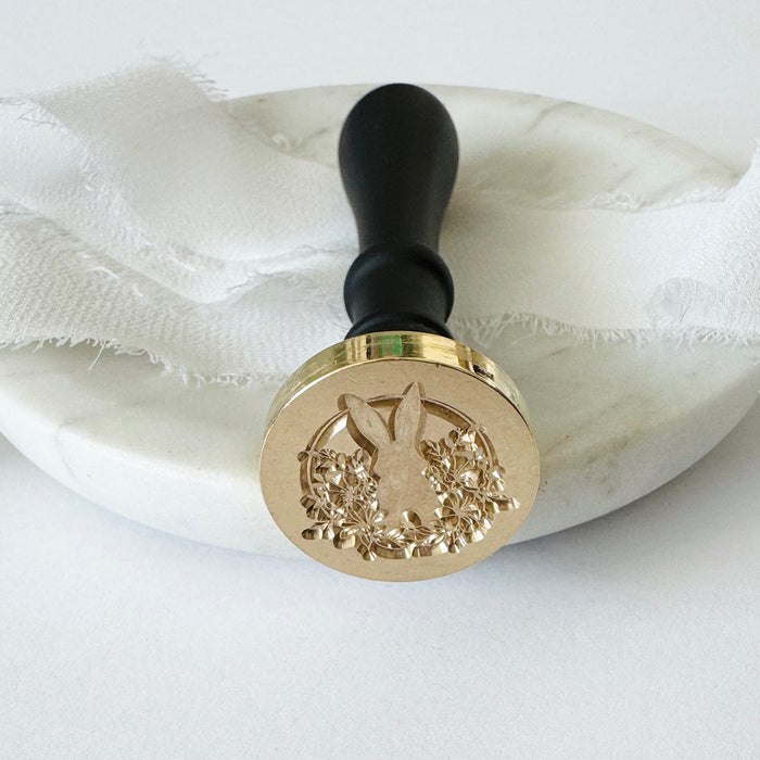 Spring Rabbit Wax Stamp