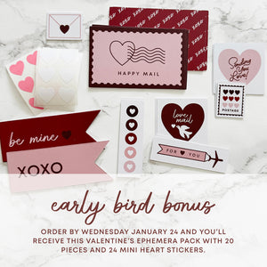 The Lettering Box Seasonal Subscription – B Goods Lettering