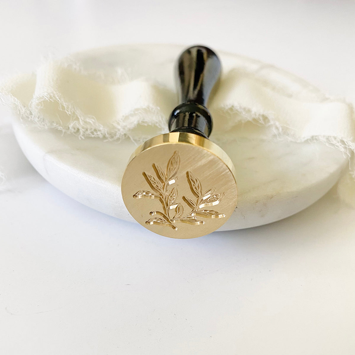 Fall Leaves Wax Stamp – B Goods Lettering